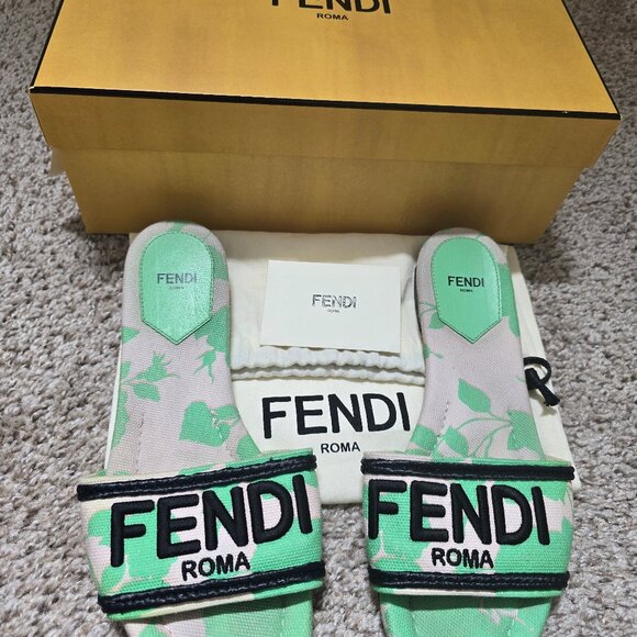 Fendi | Shoes | Fendi Slide | Poshmark